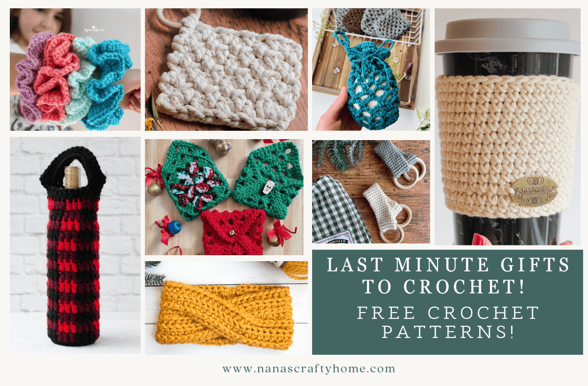 Quick Crochet Gift Patterns 50 Last Minute Crochet Gift Ideas And Free