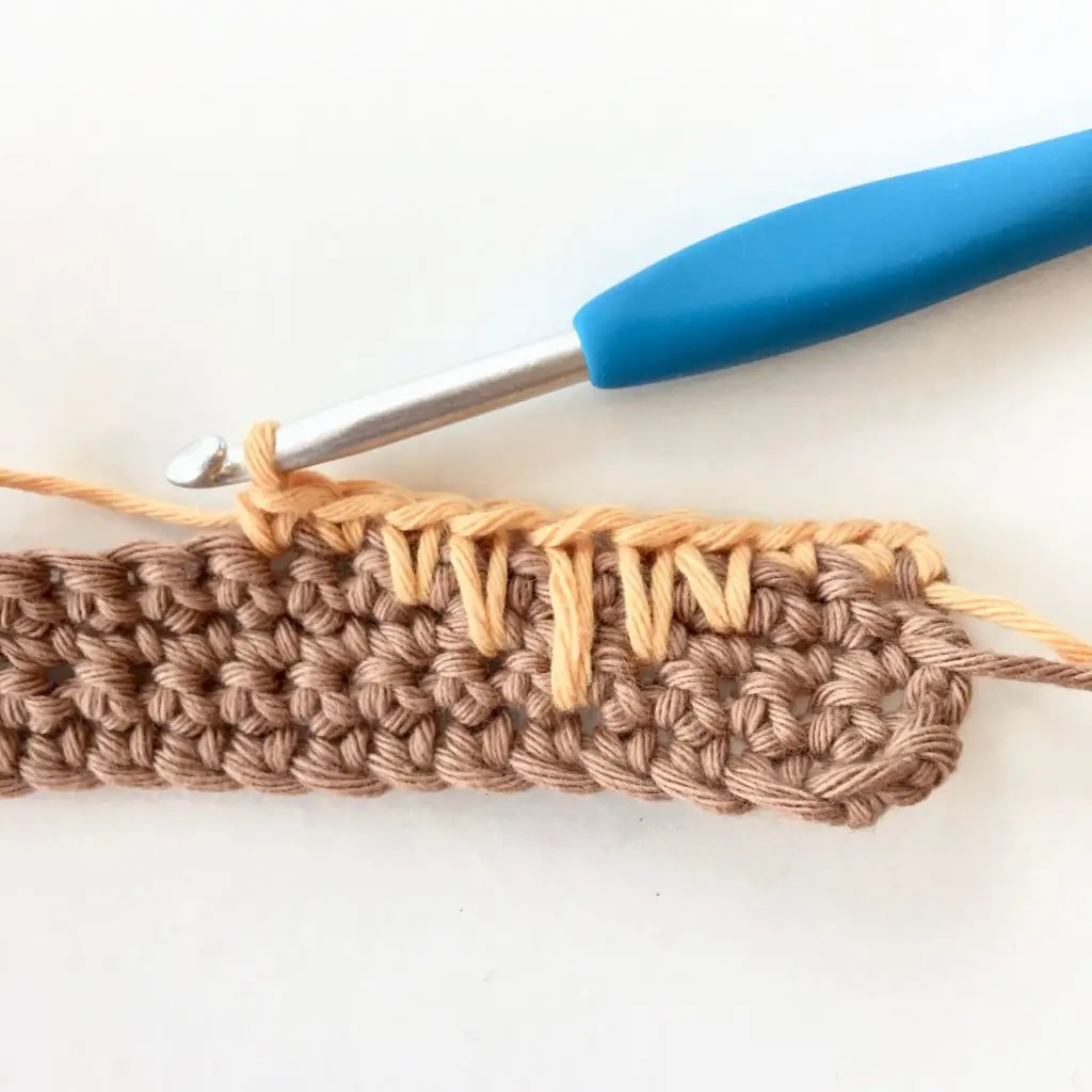 Spike Crochet Stitch Photo & Video Tutorial - Nana's Crafty Home