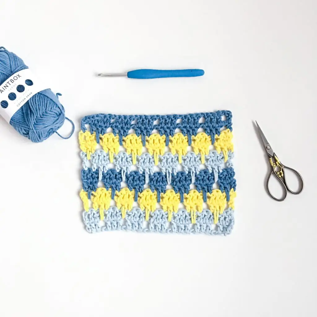 Larksfoot Crochet Pattern Stitch Crochet Larksfoot Stitch Tutorial